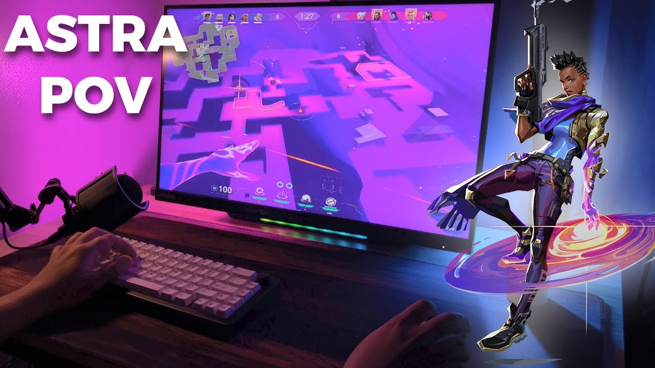 what it looks like playing astra in valorant / pov full gameplay - YouTube