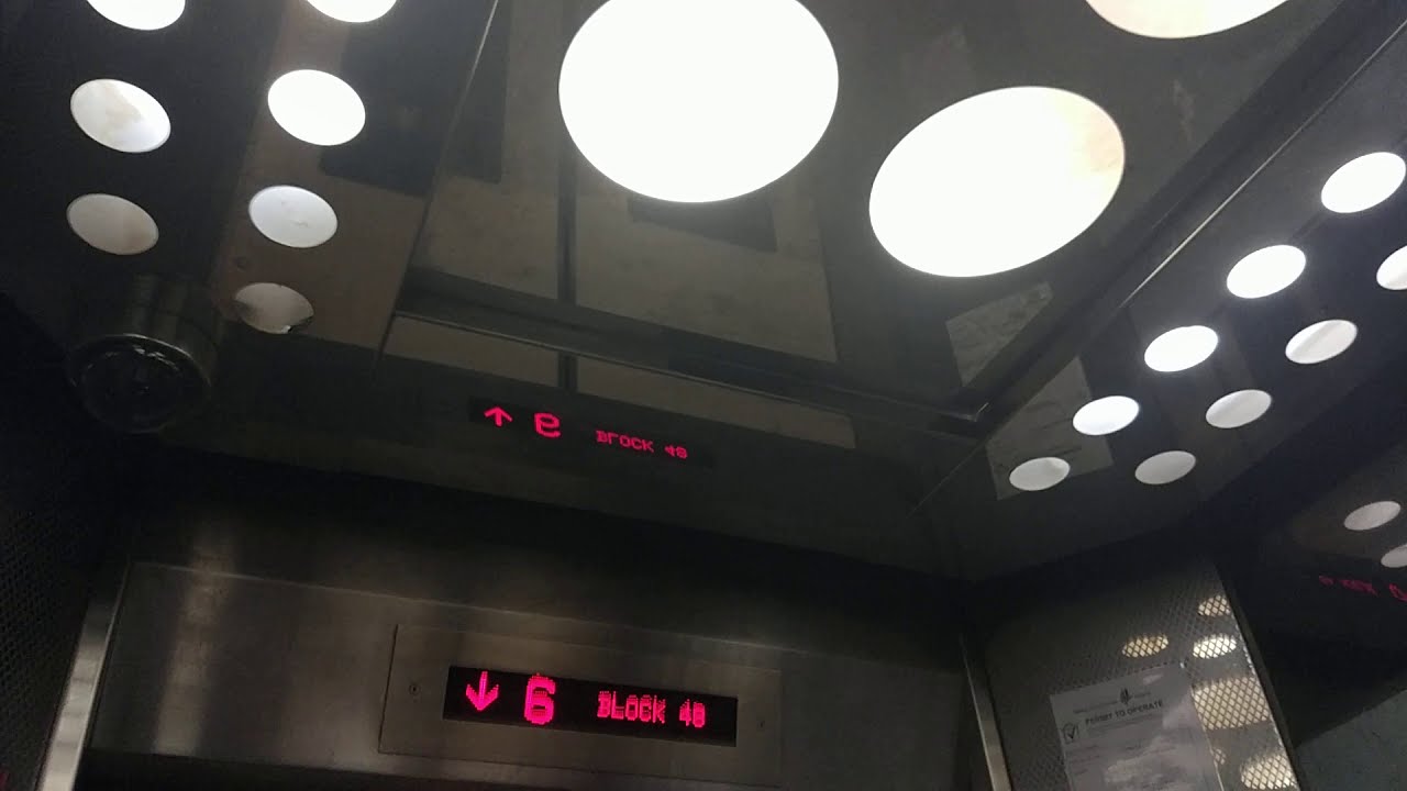 Block 48 Lower Delta Road Fujitec Elevator Lift A - YouTube