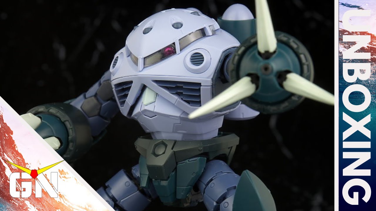 Under The Sea - PBandai RG 1/144 Z'Gok Mass Production Ver. | UNBOXING ...