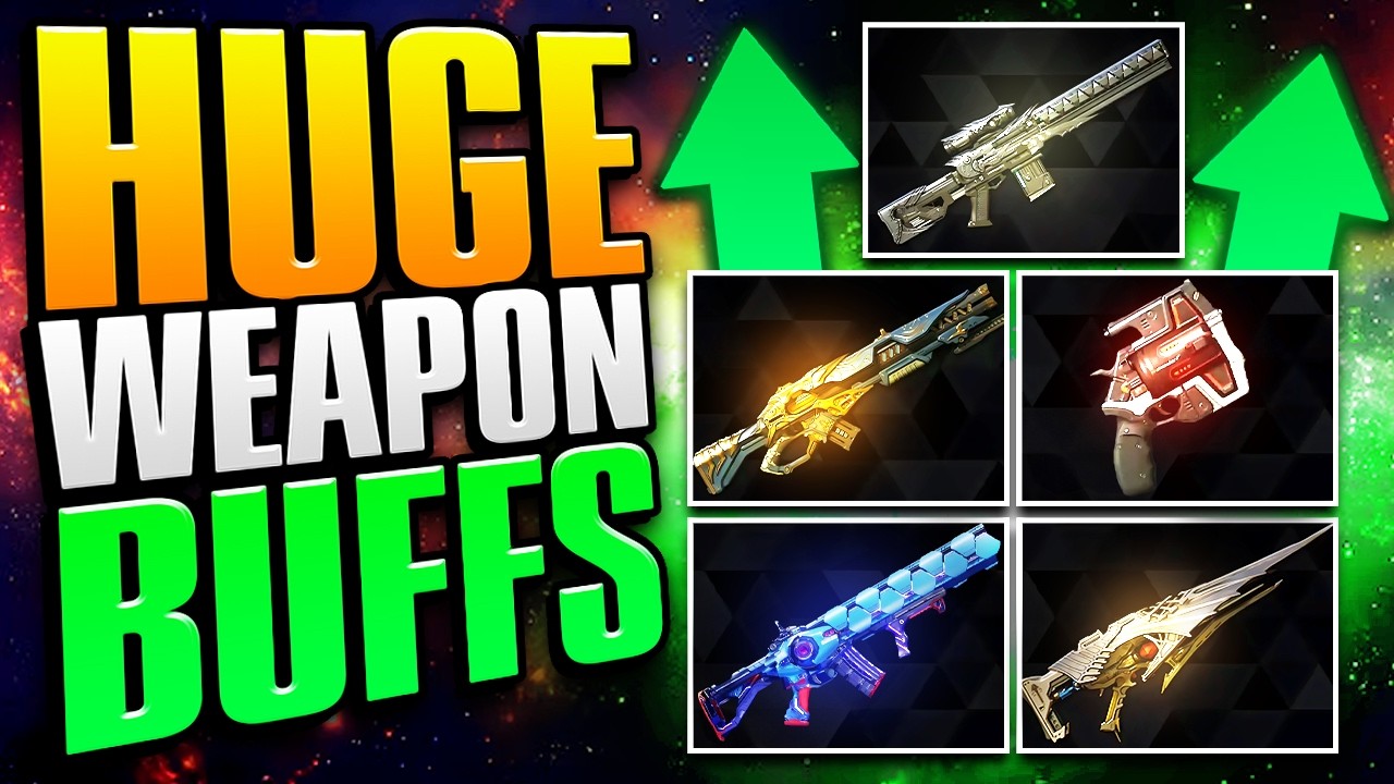 FIVE HUGE WEAPON BUFFS!!! Potential Builds And Boss Melters (Hotfix 1.1 ...