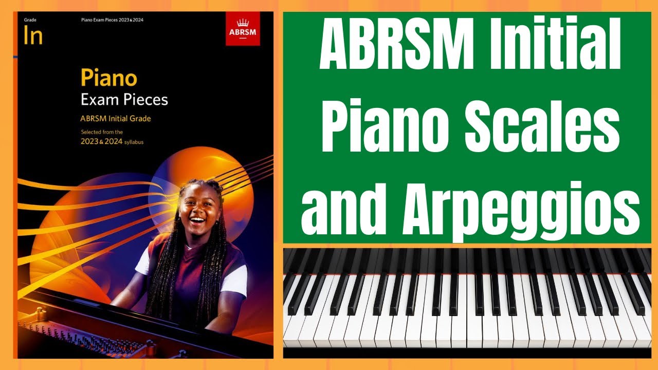 ABRSM Piano Scales - Initial Grade - YouTube