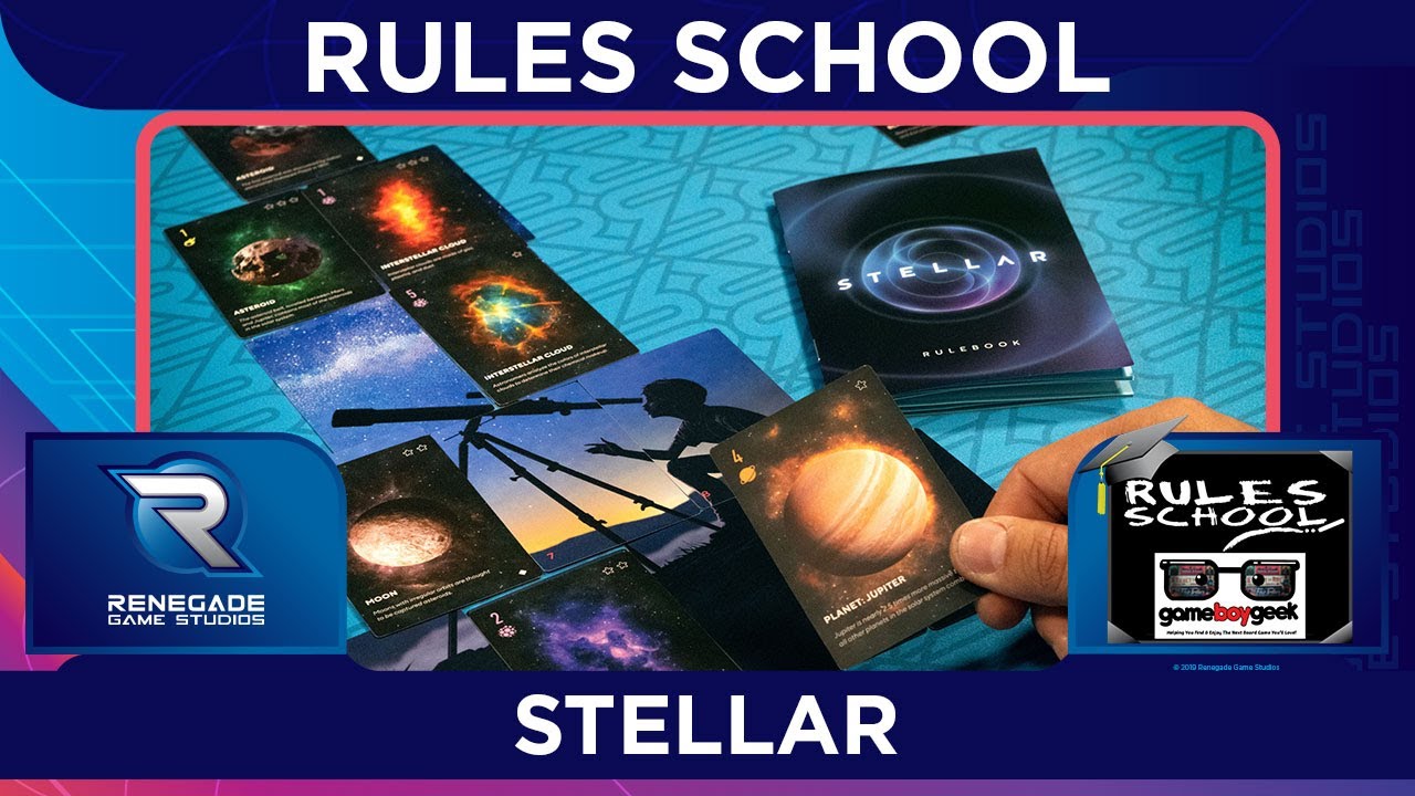 How to Play Stellar (Rules School) with the Game Boy Geek - YouTube