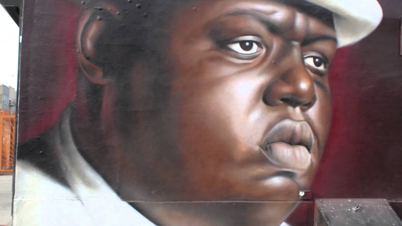 New Notorious B.I.G. Memorial Graffiti in Bushwick Brooklyn Central ...