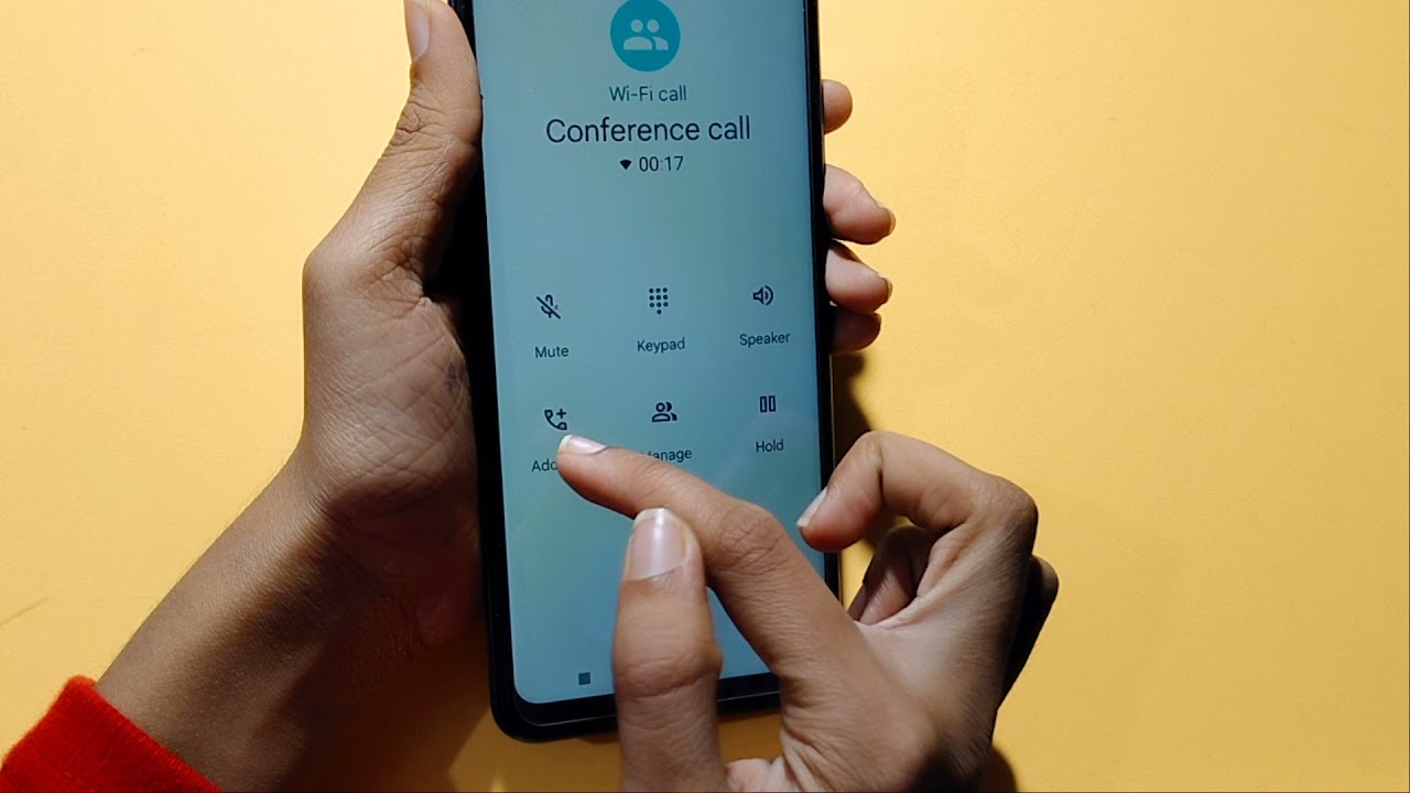 Nokia 3.4 conference call setting | how to conference call | conference ...