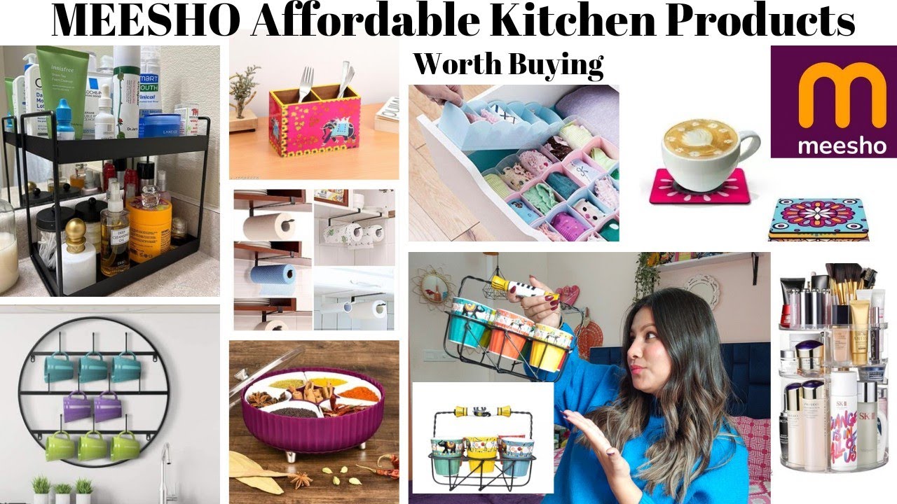 10 BEST MEESHO Kitchen Products | Meesho Kitchen Organiser Haul ...