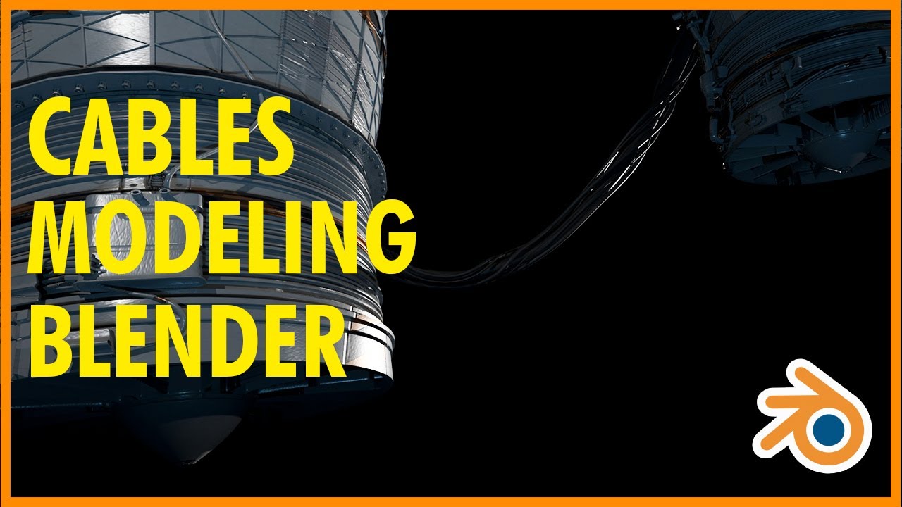 COMO MODELAR CABLES EN BLENDER/ EN 5 MINUTOS - YouTube