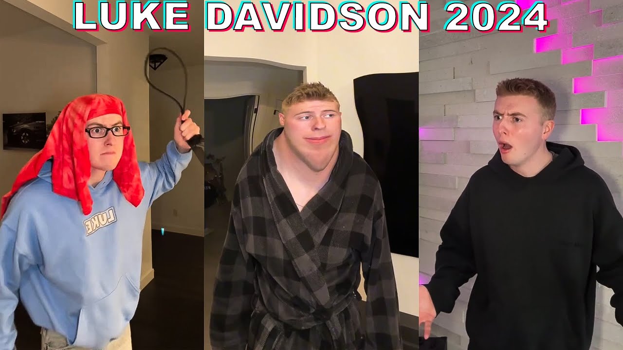 *BEST OF 2024* Funny LUKE DAVIDSON Shorts | Funny Luke Davidson TikToks ...