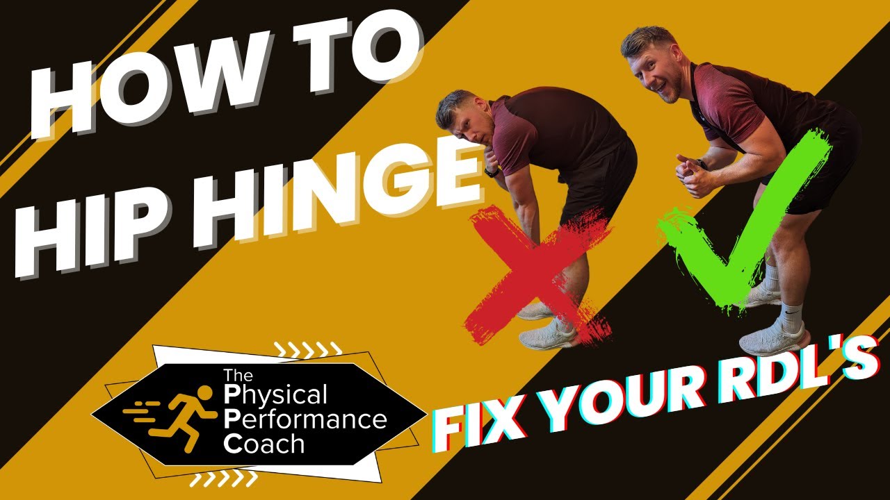 How To Hip Hinge - Fix Your RDL's - YouTube