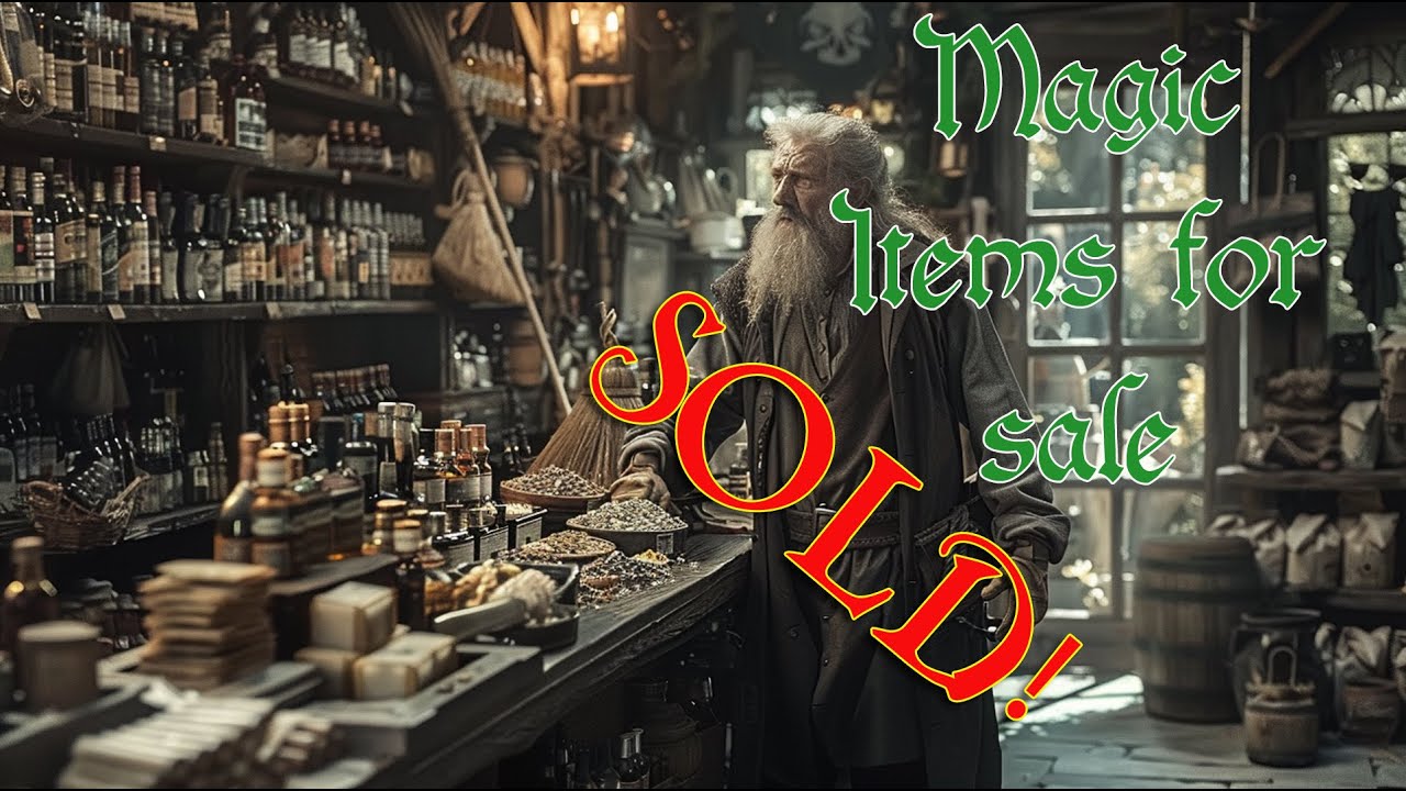 Magic Items for sale Sold - YouTube