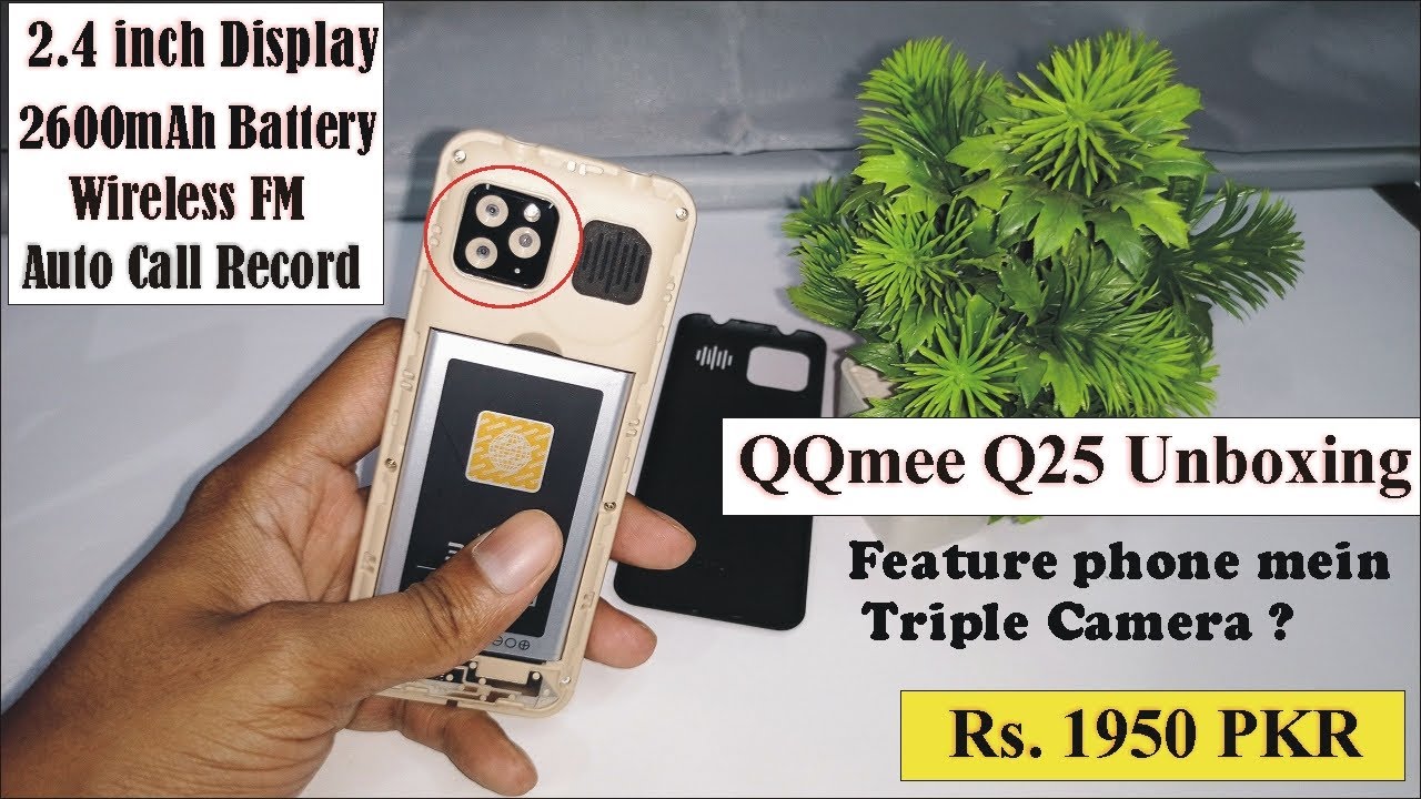 QQmee Q25 unboxing and first imprssion | QQmee Q25 unboxing and Quick ...