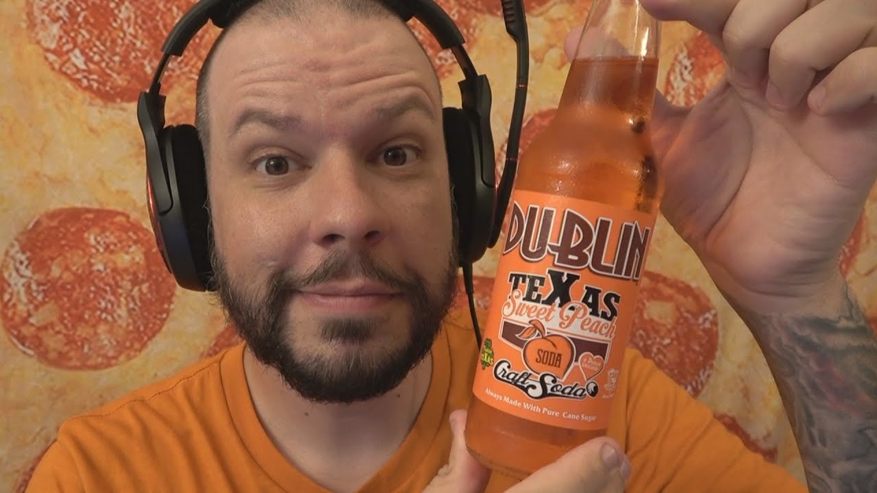 Soduh - Dublin Texas Sweet Peach Soda - YouTube