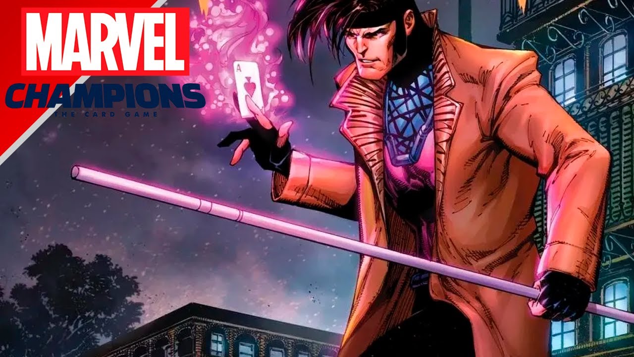 MARVEL CHAMPIONS | Probando a Gambito (Gambit)! - YouTube