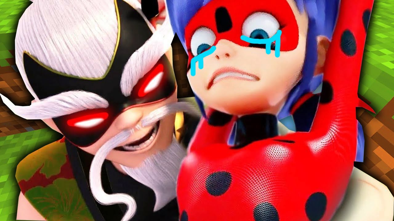 LADYBUG CAPTURED by EVIL MONSTER in MINECRAFT in MONSTER SCHOOL NOOB vs ...