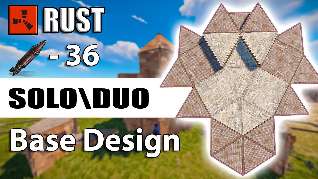 RUST - Solo Duo BUNKER Base Design - Compact Rust Base Design - YouTube