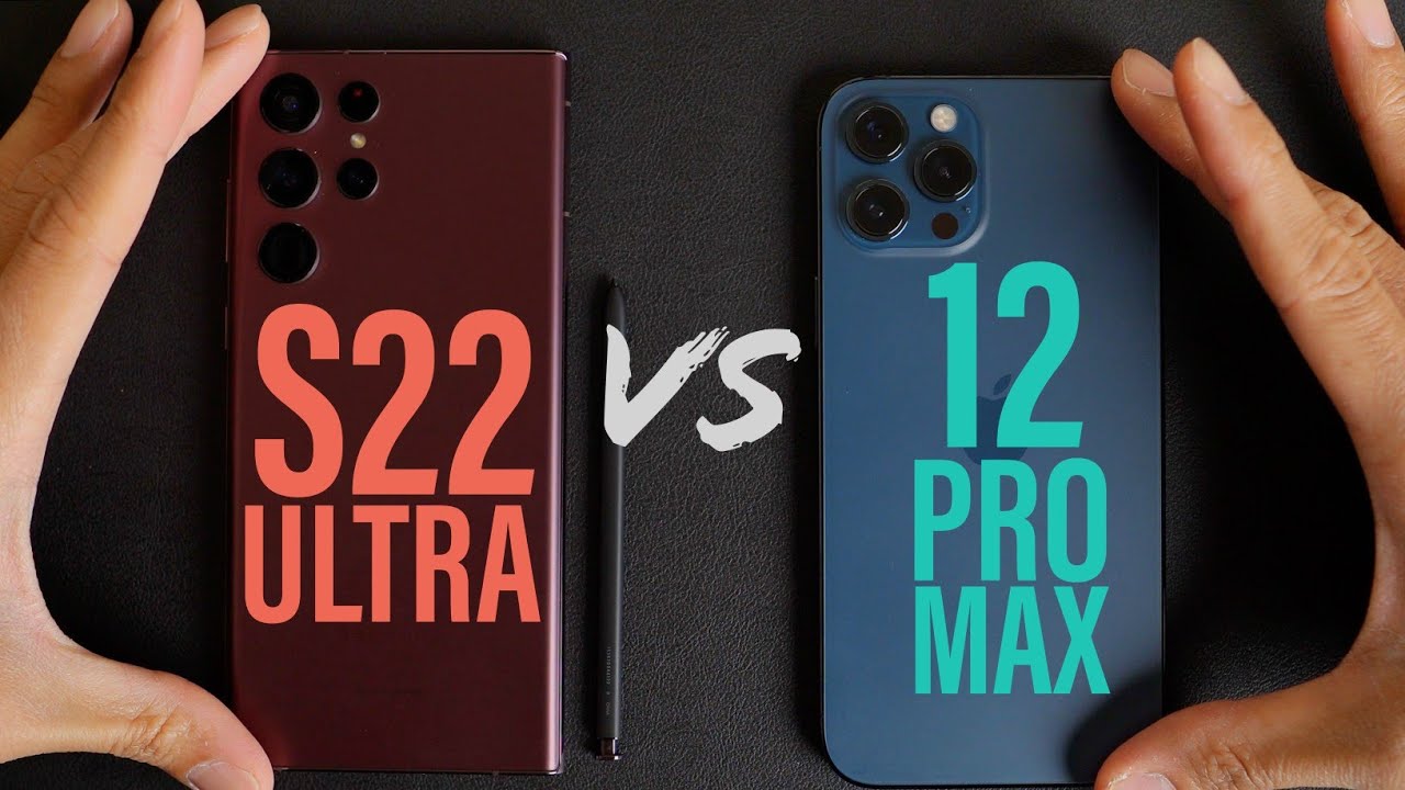 Samsung Galaxy S22 Ultra vs iPhone 12 Pro Max - SPEED TEST! - YouTube