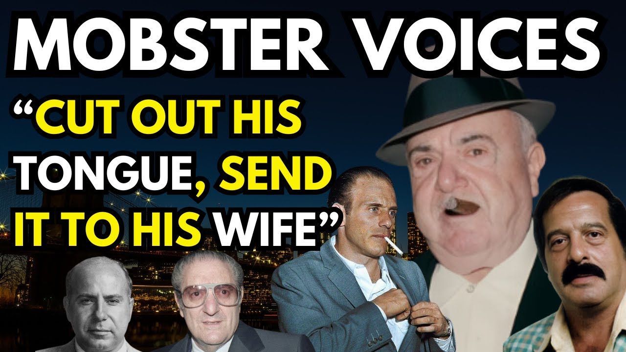 What did FAMOUS MOBSTERS sound like? LISTEN/WATCH many legendary ...