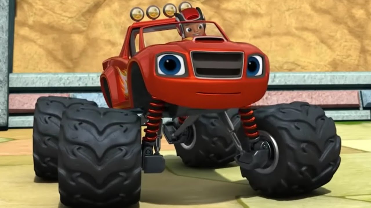 Fierce Blaze Racing in Axle City | Blaze and the Monster Machines | Fun ...