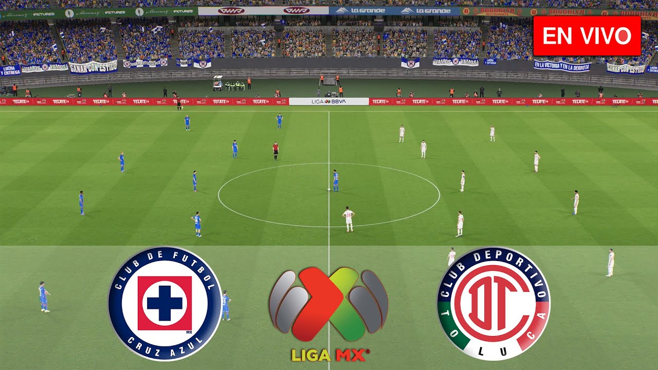 Cruz Azul Vs Toluca🔴EN VIVO | Liga MX Apertura 2024/2025 | Jornada 4 ...