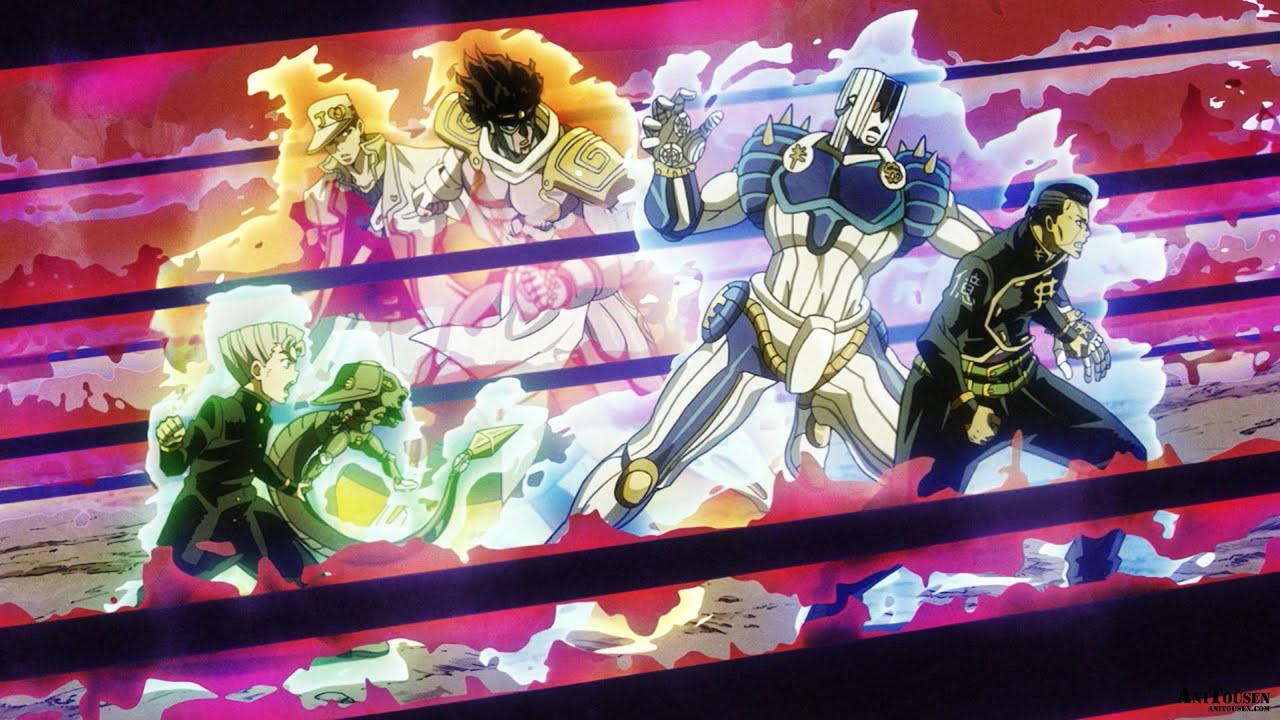 Karaoke JJBA Opening 6 (Part 4 OP 2): chase | TV-Size [Off-Vocals/Rom ...