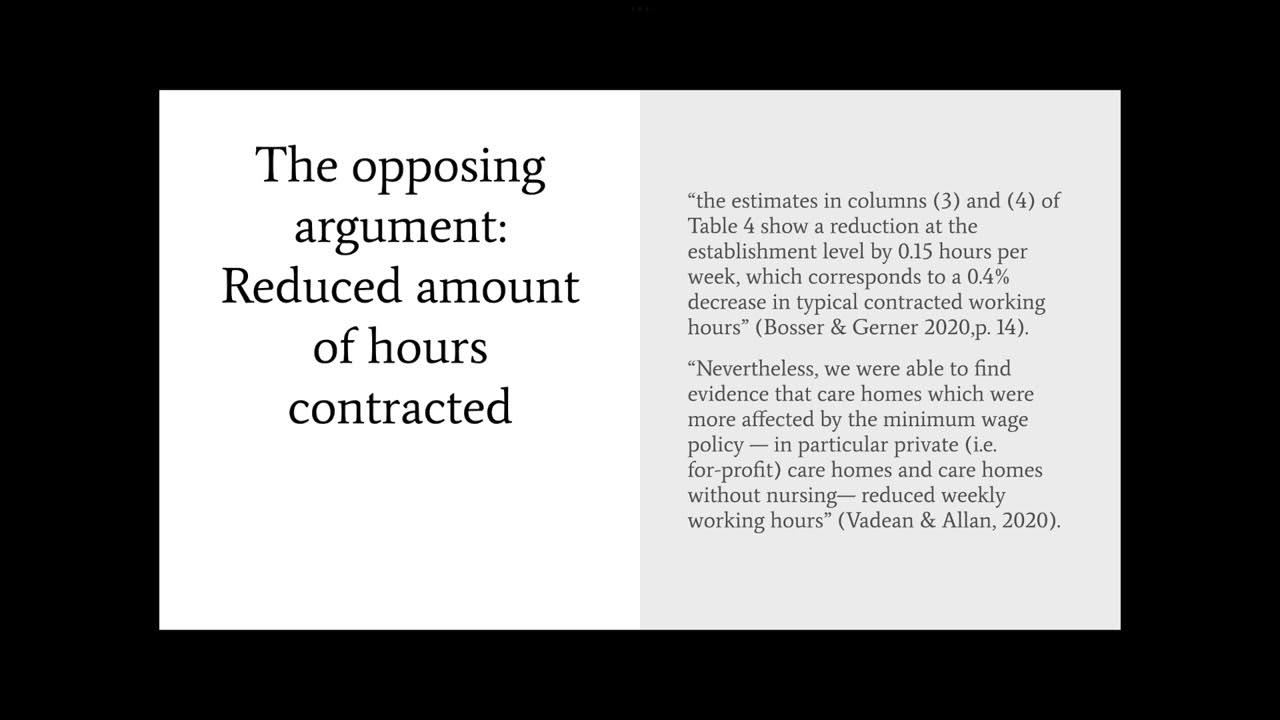 Minimum wage argument - YouTube