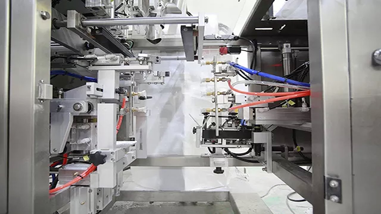 single station powder packing machine premade pouches filler sealer ...
