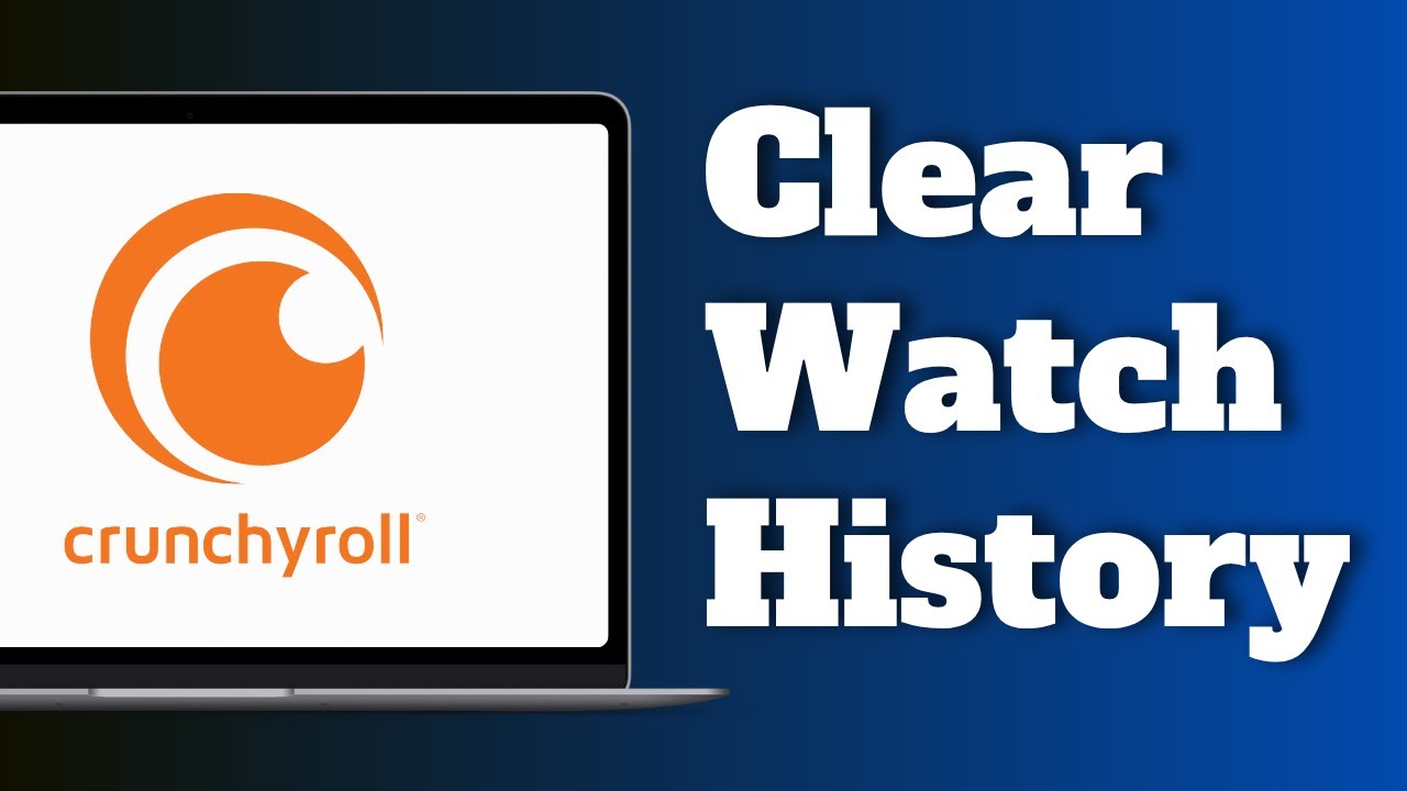How to Clear Watch History on Crunchyroll - YouTube