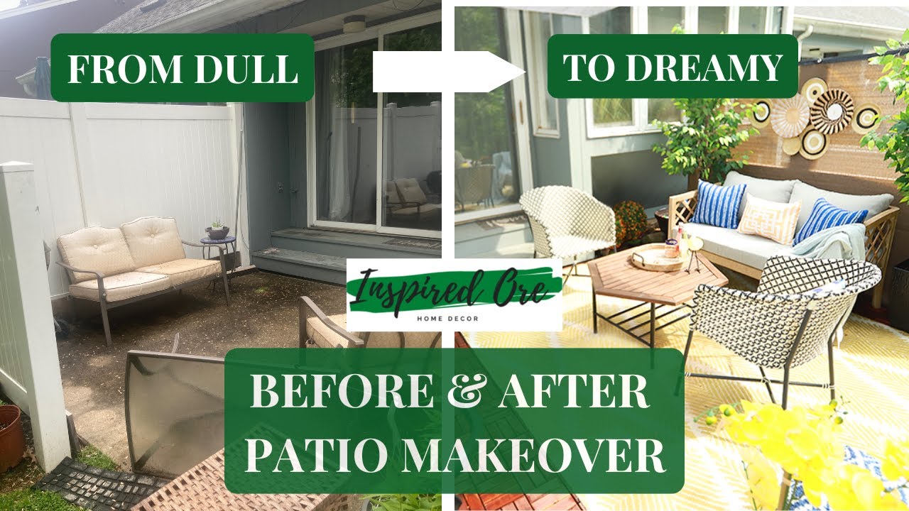Patio Transformation Ideas: Before & After | Extreme Outdoor Makeover ...