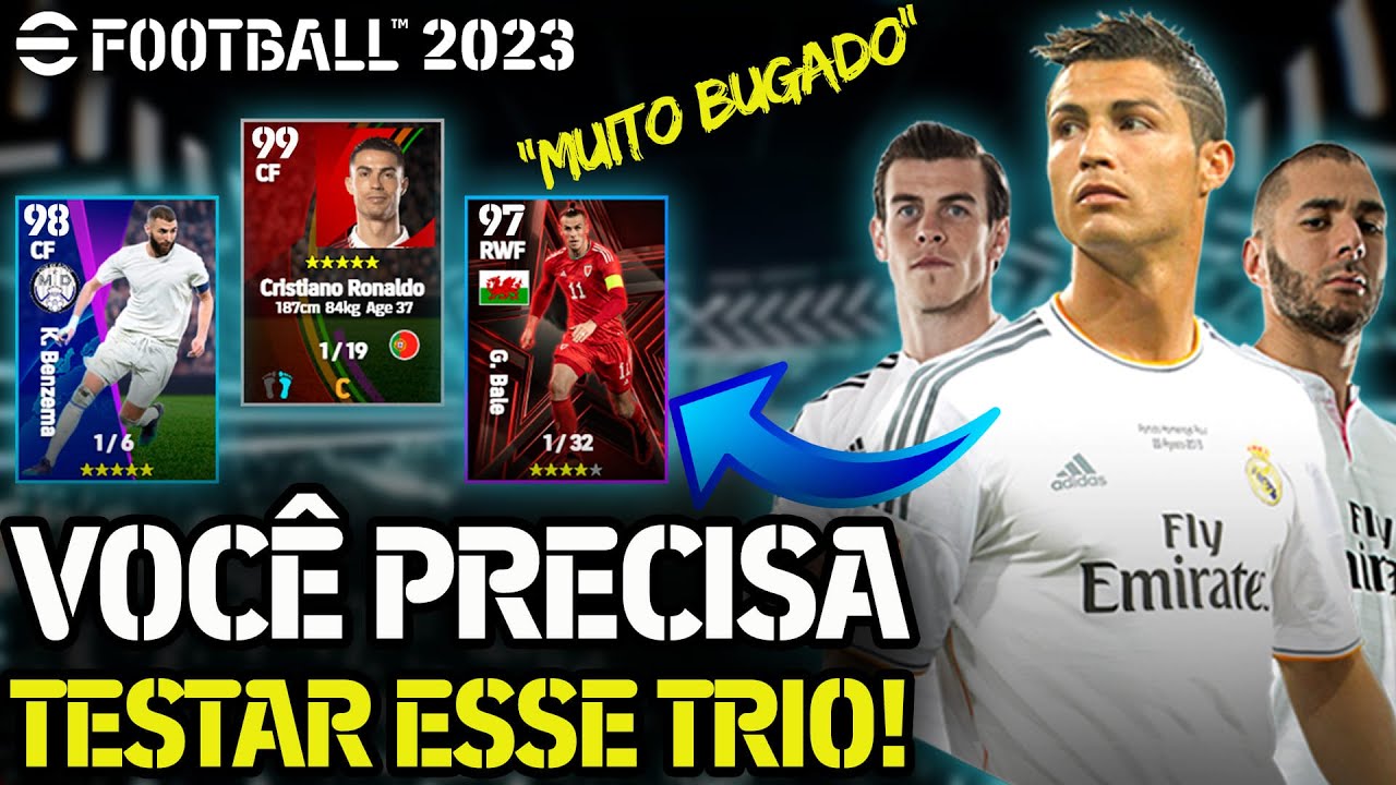 💥INCRÍVEL! ESSE É UM DOS MELHORES TRIOS DE ATAQUE DO E-FOOTBALL ...