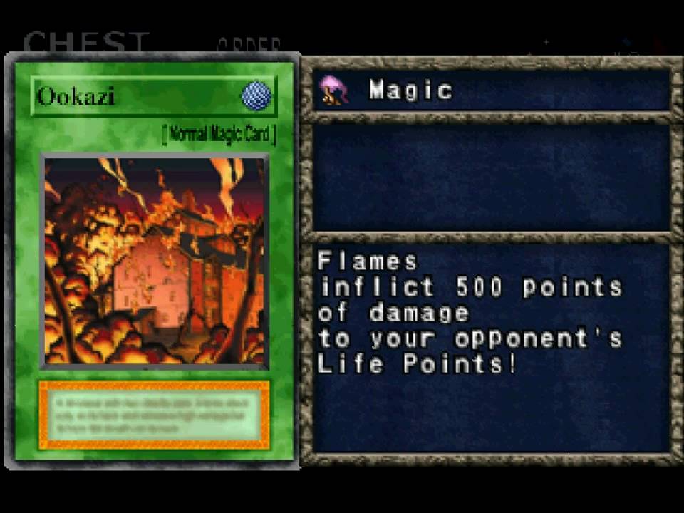 Yugioh Forbidden Memories - Ookazi - YouTube