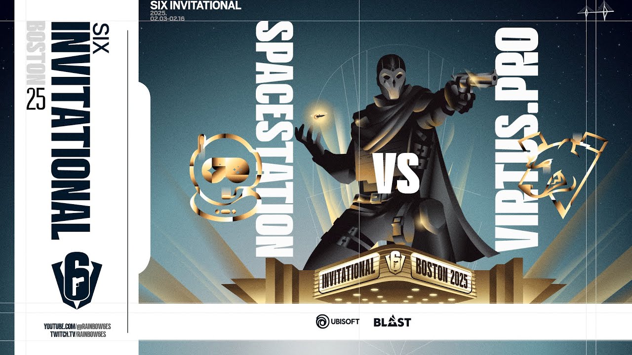 SSG vs VIRTUS PRO | BLAST R6 | Six Invitational 2025 | Grupos | Día 1 ...
