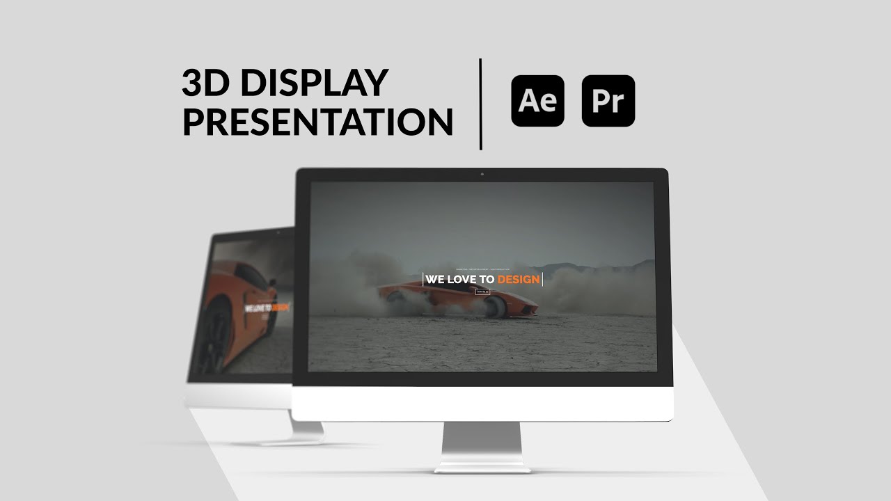 3D Display Presentation After Effects Tutorial - YouTube