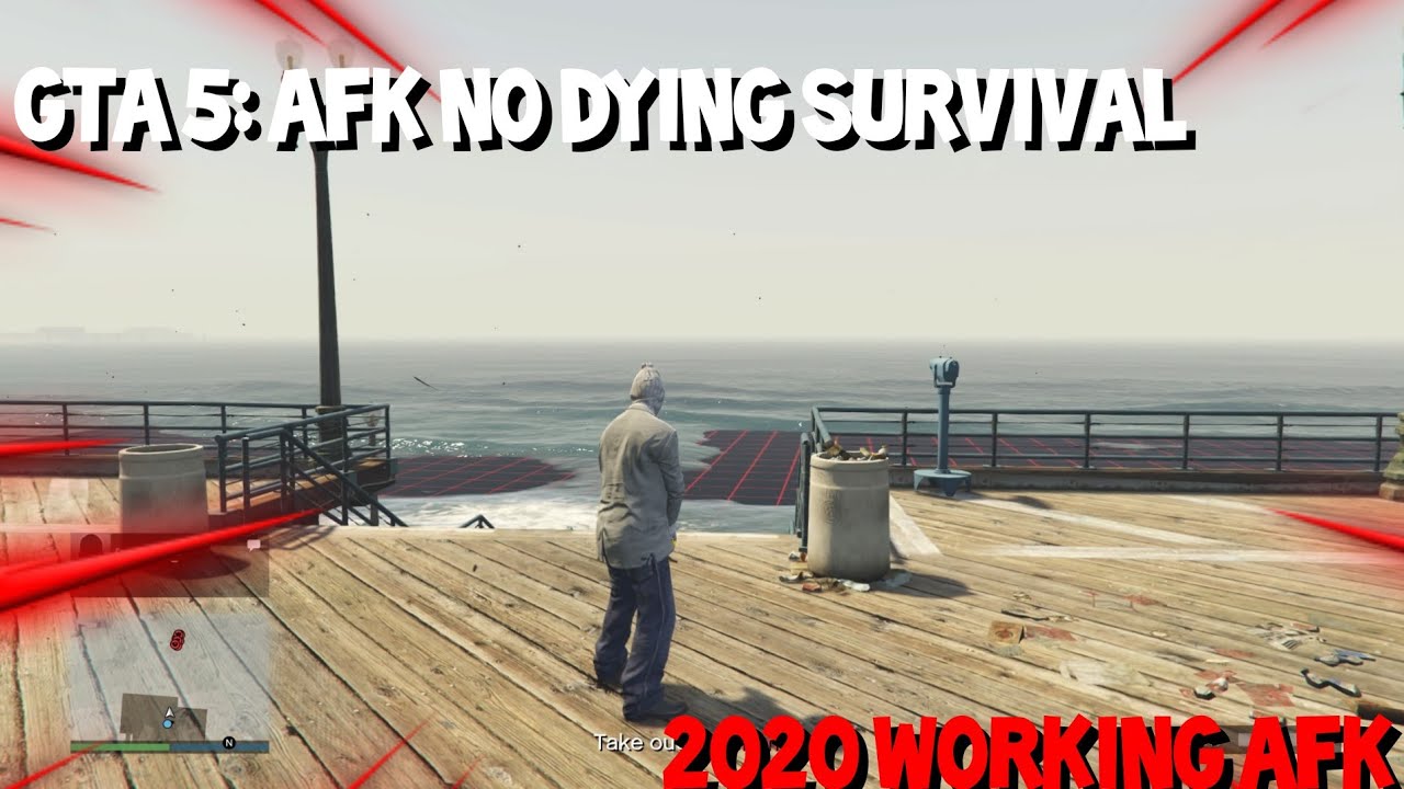 Grand Theft Auto V: No Dying AFK Survival Grind 60k 10 Minutes - YouTube