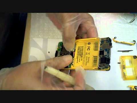 Htc A6366 Aria disassembly - YouTube
