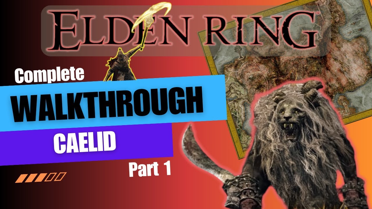 Elden Ring | Complete Walkthrough of Caelid Part 1 - YouTube