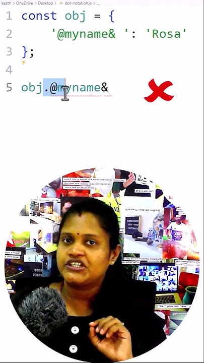 Object Dot Notation VS Bracket Notation | JavaScript | Learn in Tamil #LiT - YouTube