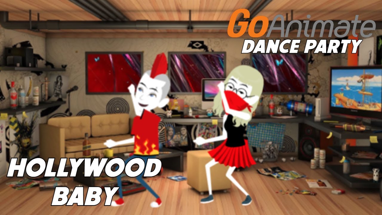 GoAnimate Dance Party - Hollywood Baby by 100 gecs - YouTube