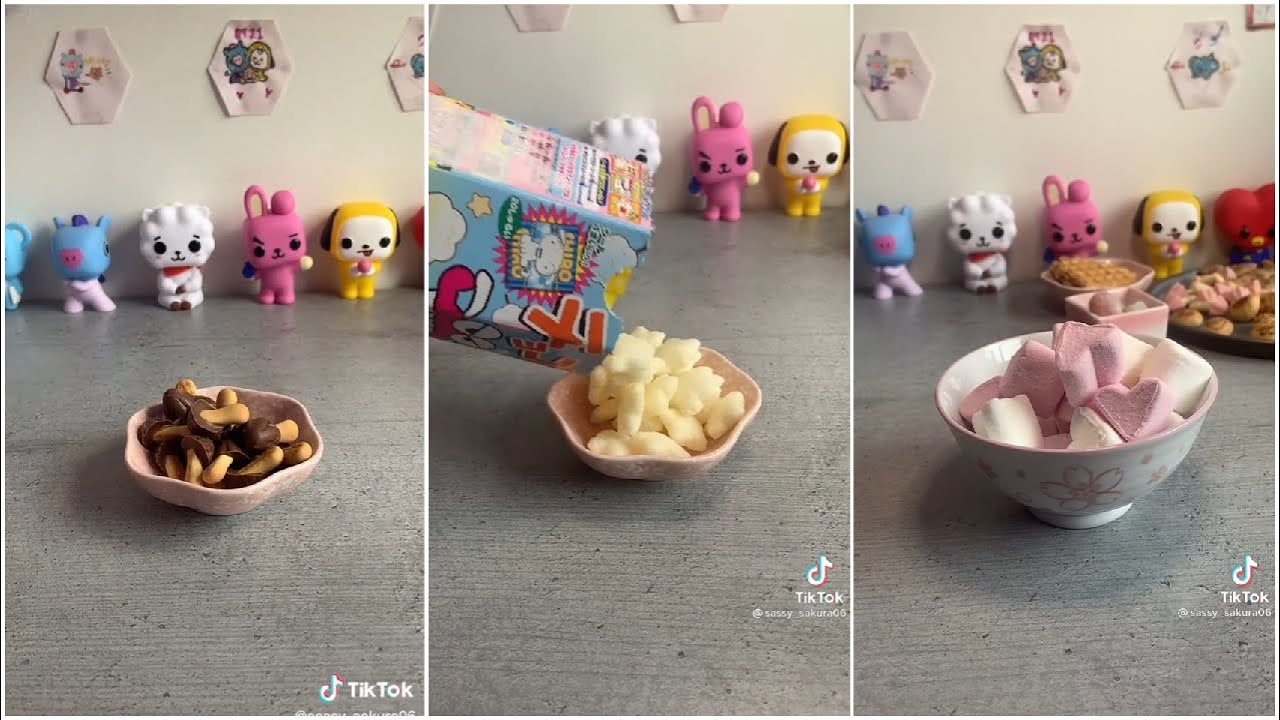 kawaii foods snacks tik tok compilation#10 - YouTube