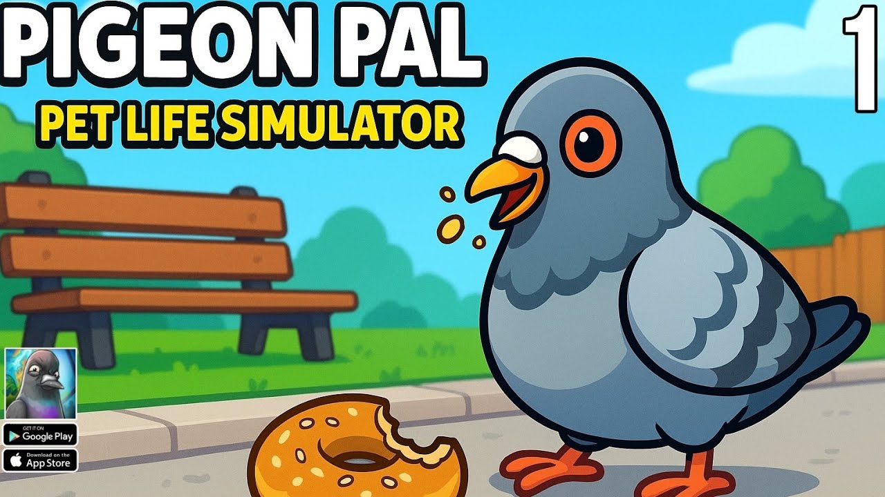 Pigeon Pal: Pet Life Simulator Gameplay (Android Ios) Part 1 - YouTube