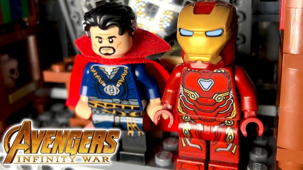 Avengers Infinity War Trailer 2 in LEGO - YouTube