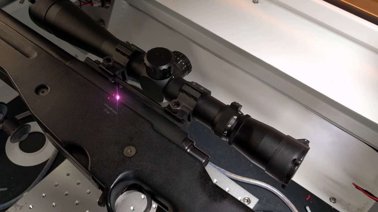 BRM Fiber Laser Gun Engraving - YouTube