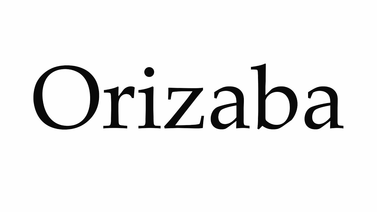 Orizaba Logo