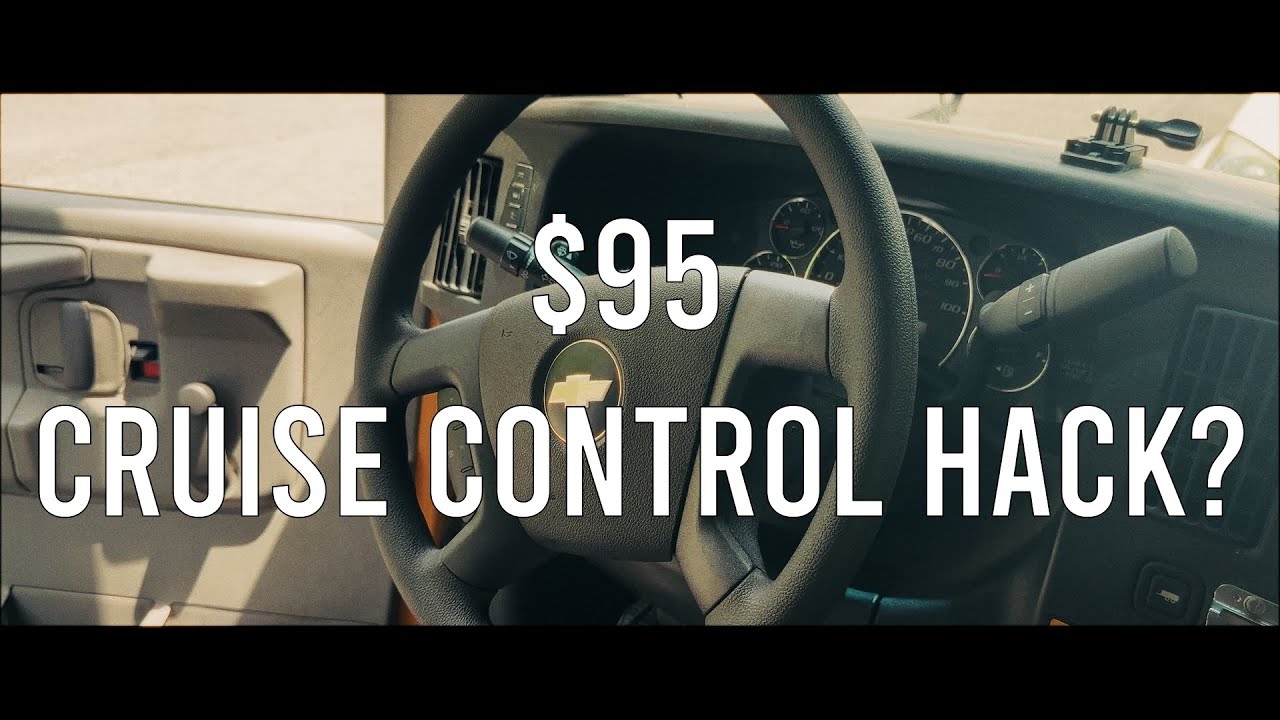 Adding Cruise Control to my Chevy Express Skoolie (Will It Work?) - YouTube