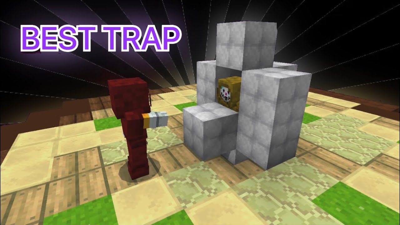 How to do the BEST bedwars trap nethergames - YouTube