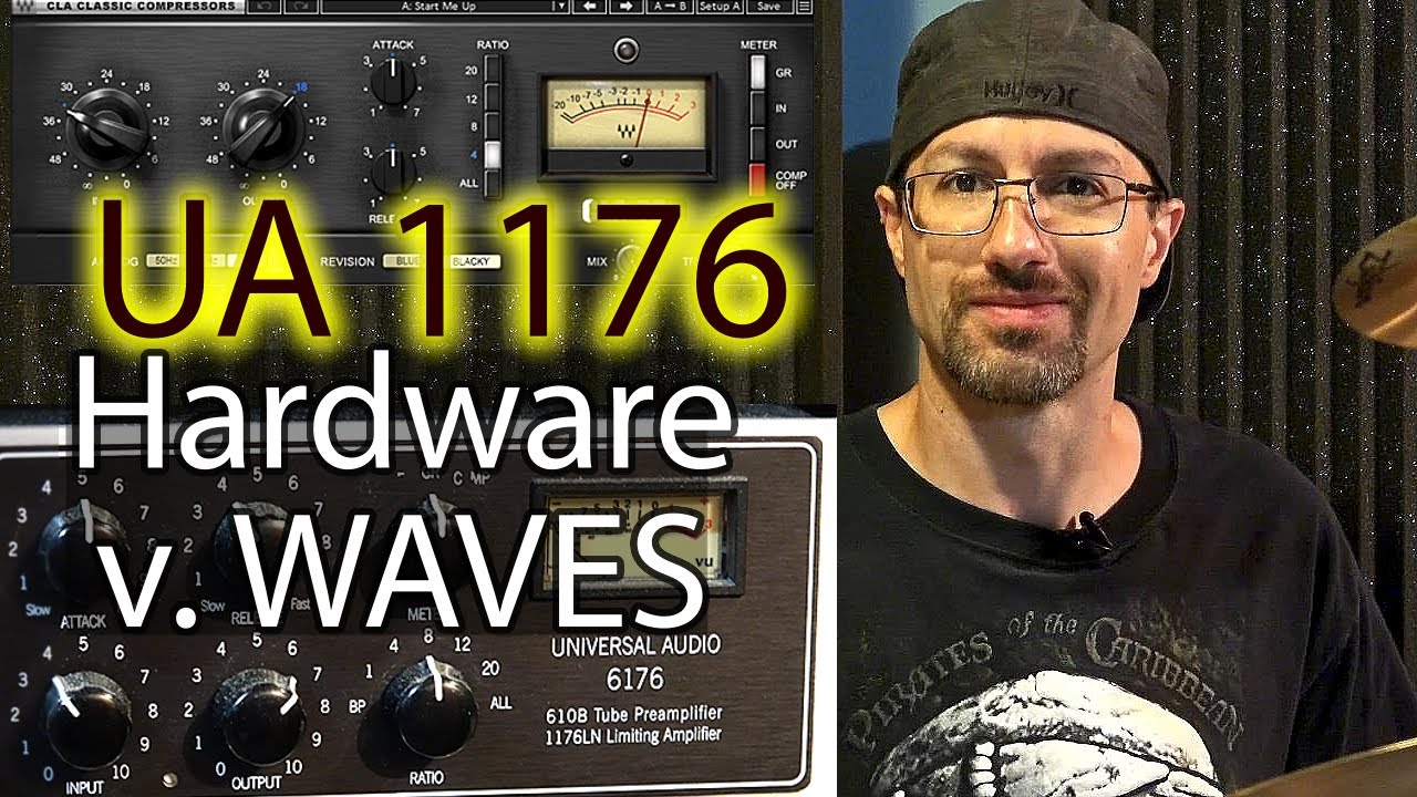 Universal Audio 1176 Hardware vs. Waves: Which Compressor Wins? - YouTube