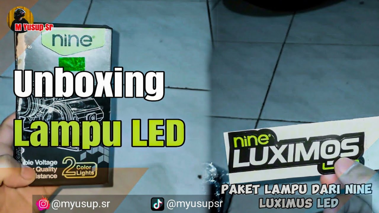 UNBOXING LAMPU LED PART 1 | UNBOXING - YouTube