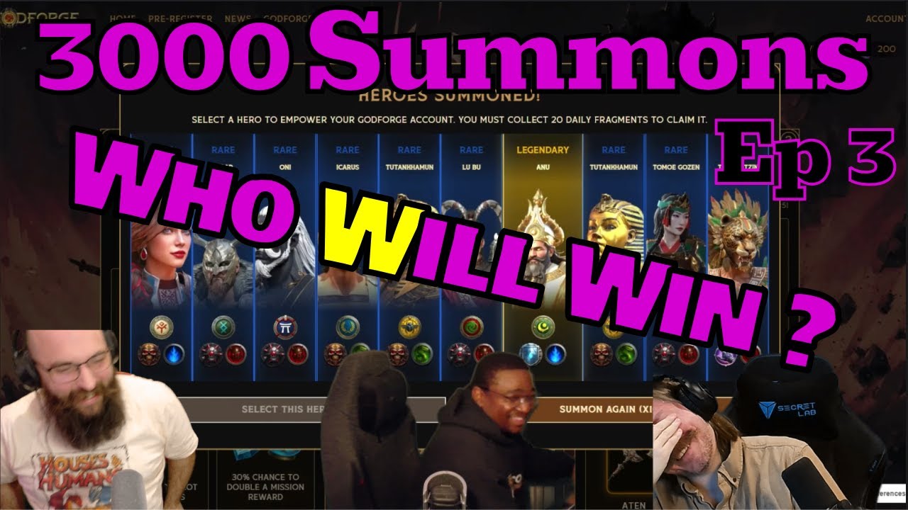 Godforge Quests 3000 Summons: The Lady Luck Papa-Thon Part 3 - YouTube
