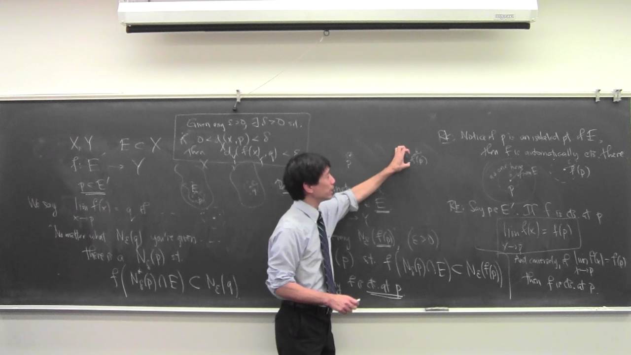 Math 131 092816 Continuity; Continuity and Compactness - YouTube
