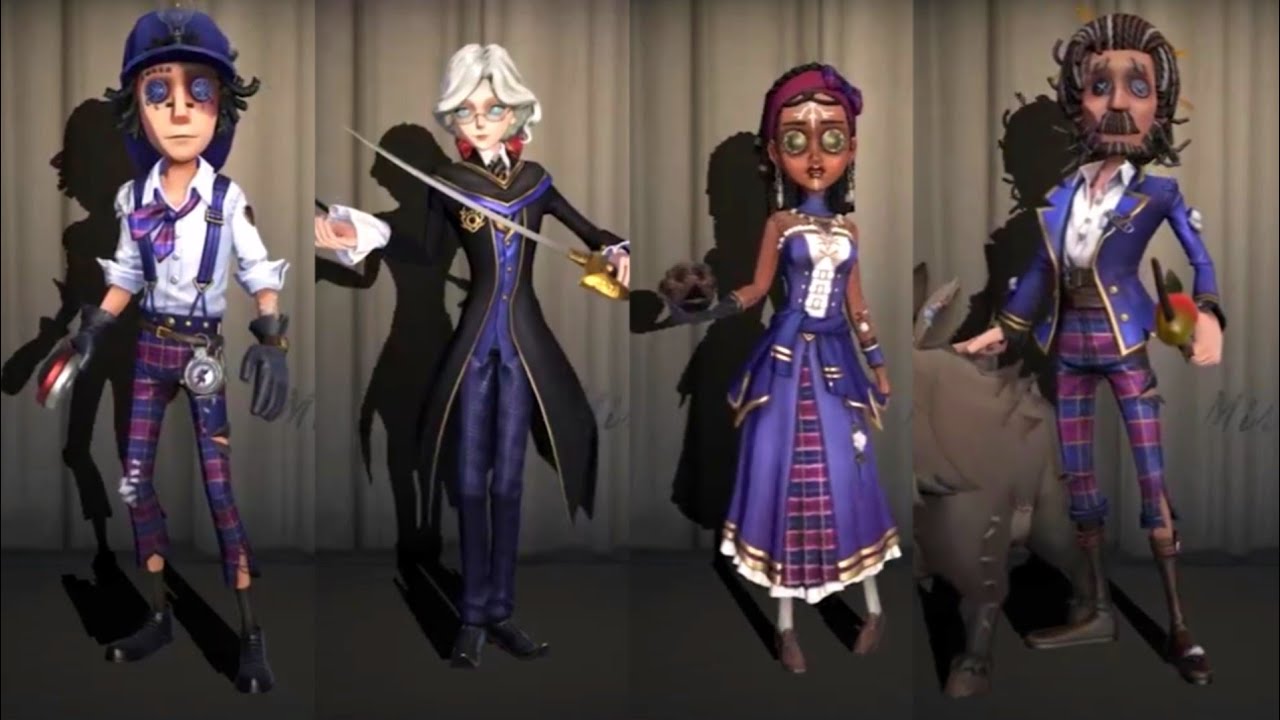 New Costumes Showroom Animation . Ivory Tower. Identity V - YouTube