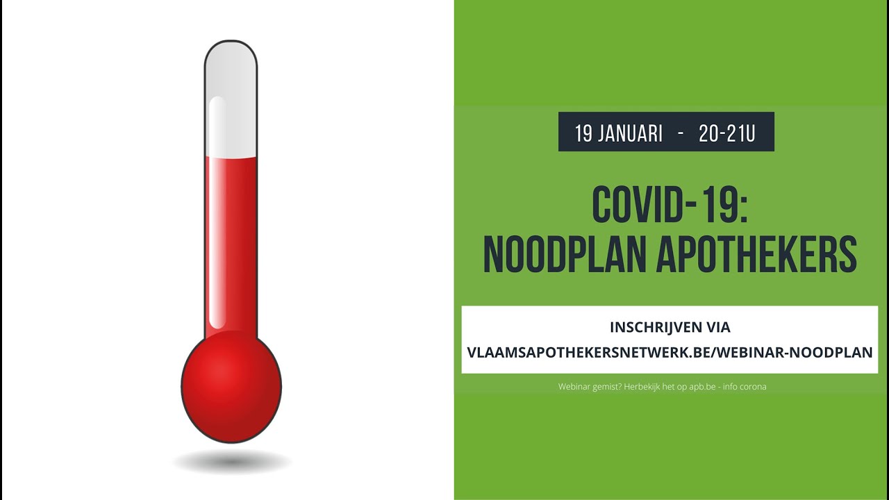 Webinar Noodplan Apotheeksector - YouTube