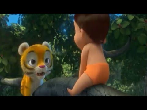 Chota Bheem playing with lion #shortvideo - YouTube